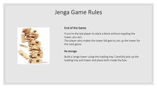 Jenga game | PPTX