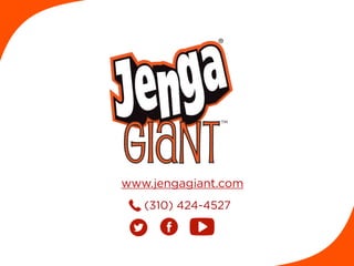 How to play your Jenga® GIANT™ with the standard rules | PDF