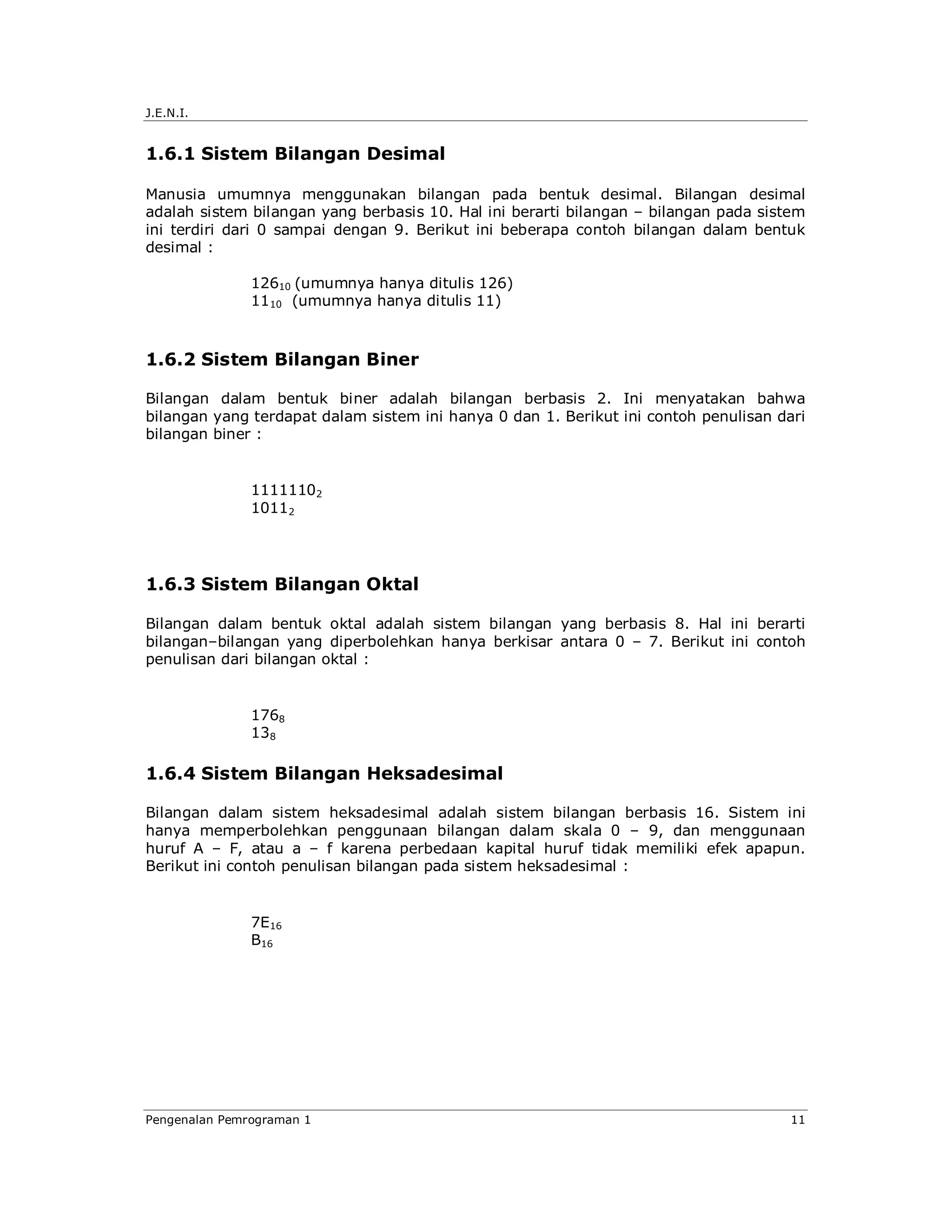 pengenalan pemrograman komputer | PDF