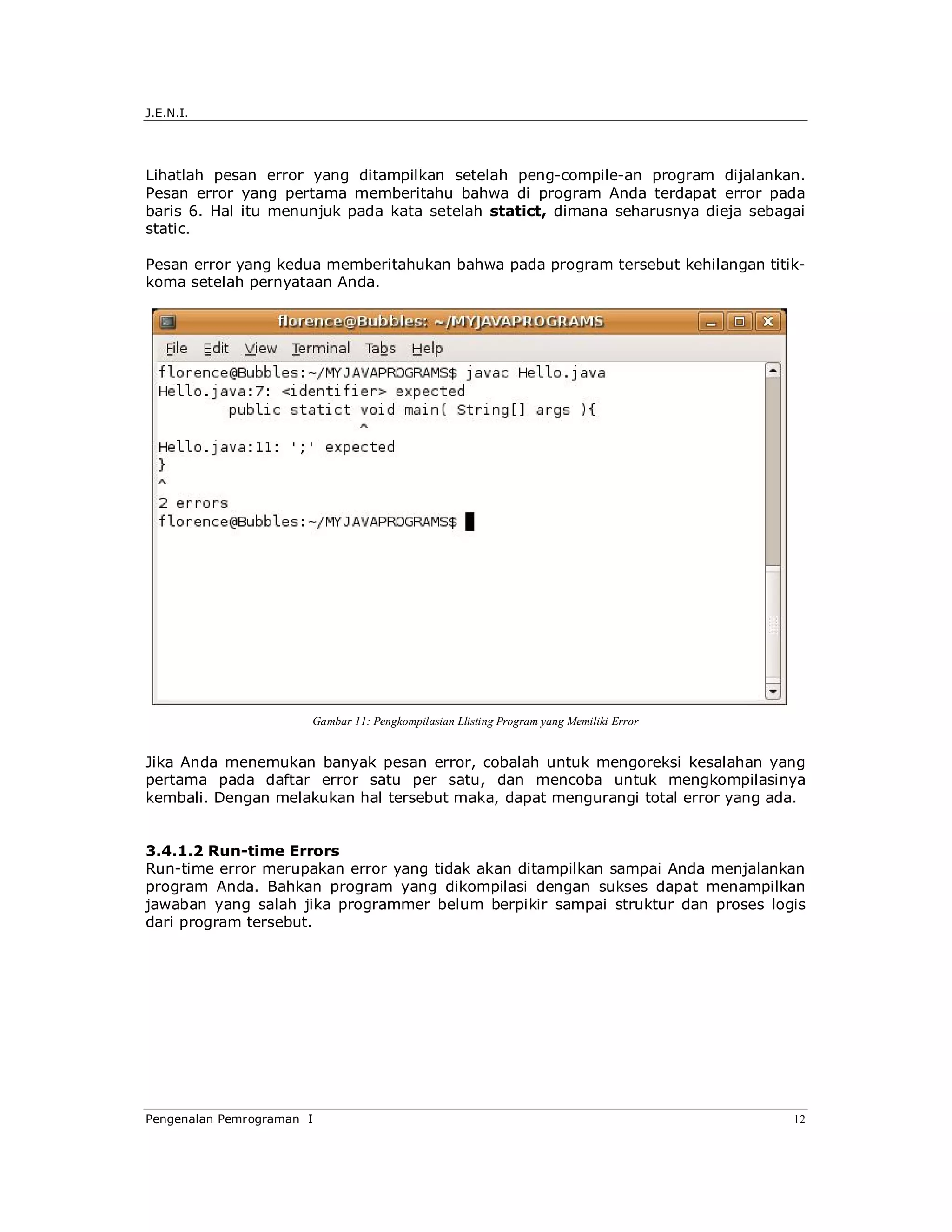 Jeni intro1-bab03-mengenali lingkup pemrograman anda | PDF