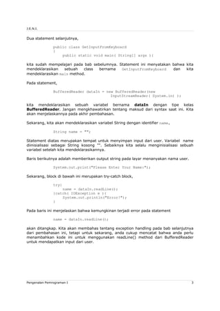 Jeni intro1-bab05-mendapatkan-input-dari-keyboard | PDF