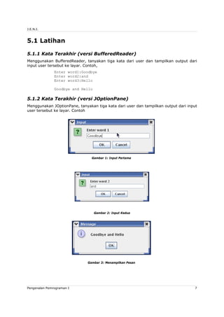 Jeni intro1-bab05-mendapatkan-input-dari-keyboard | PDF