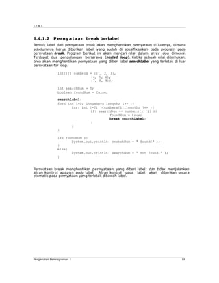 Jeni intro1-bab06-struktur kontrol | PDF