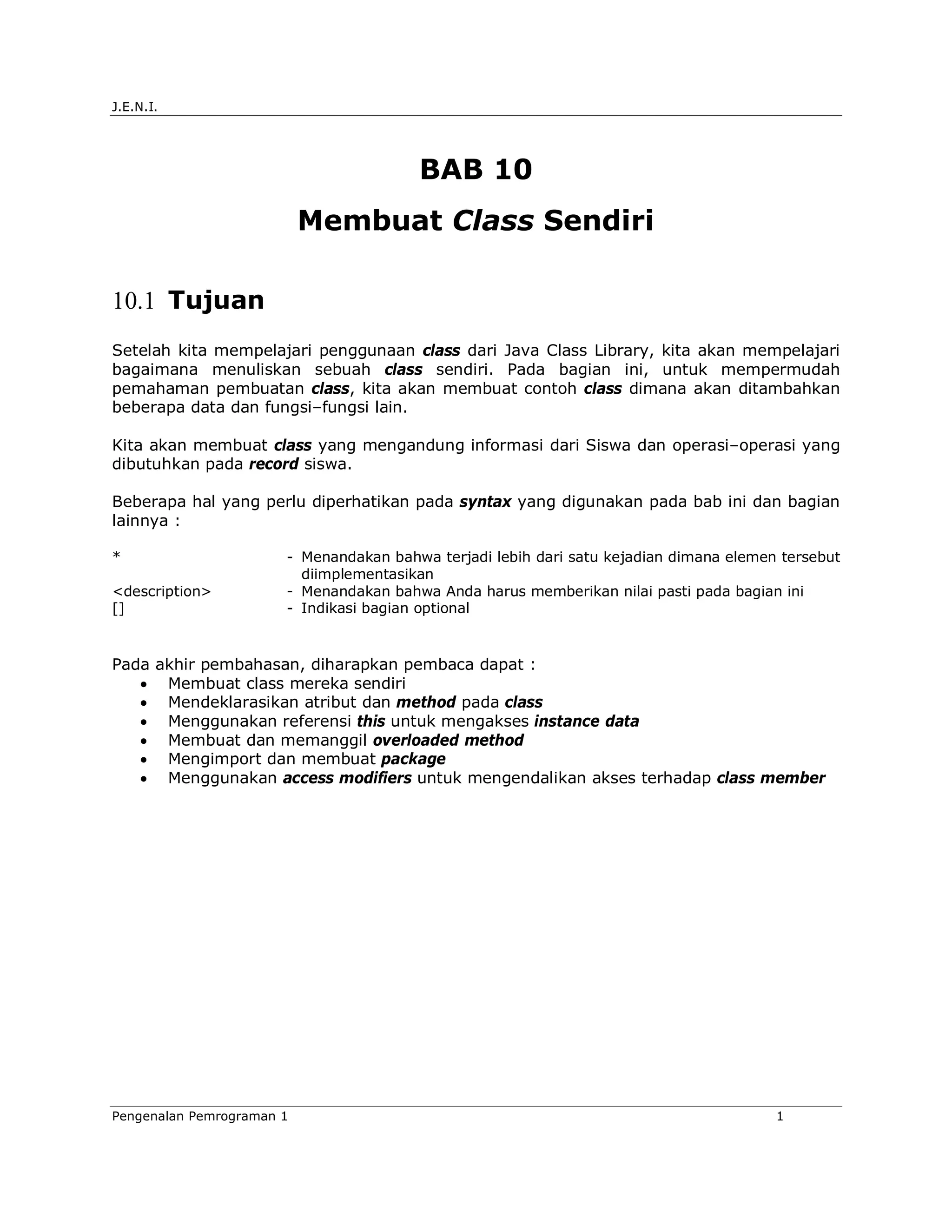 JENI-Intro1-Bab10-Membuat class sendiri.pdf