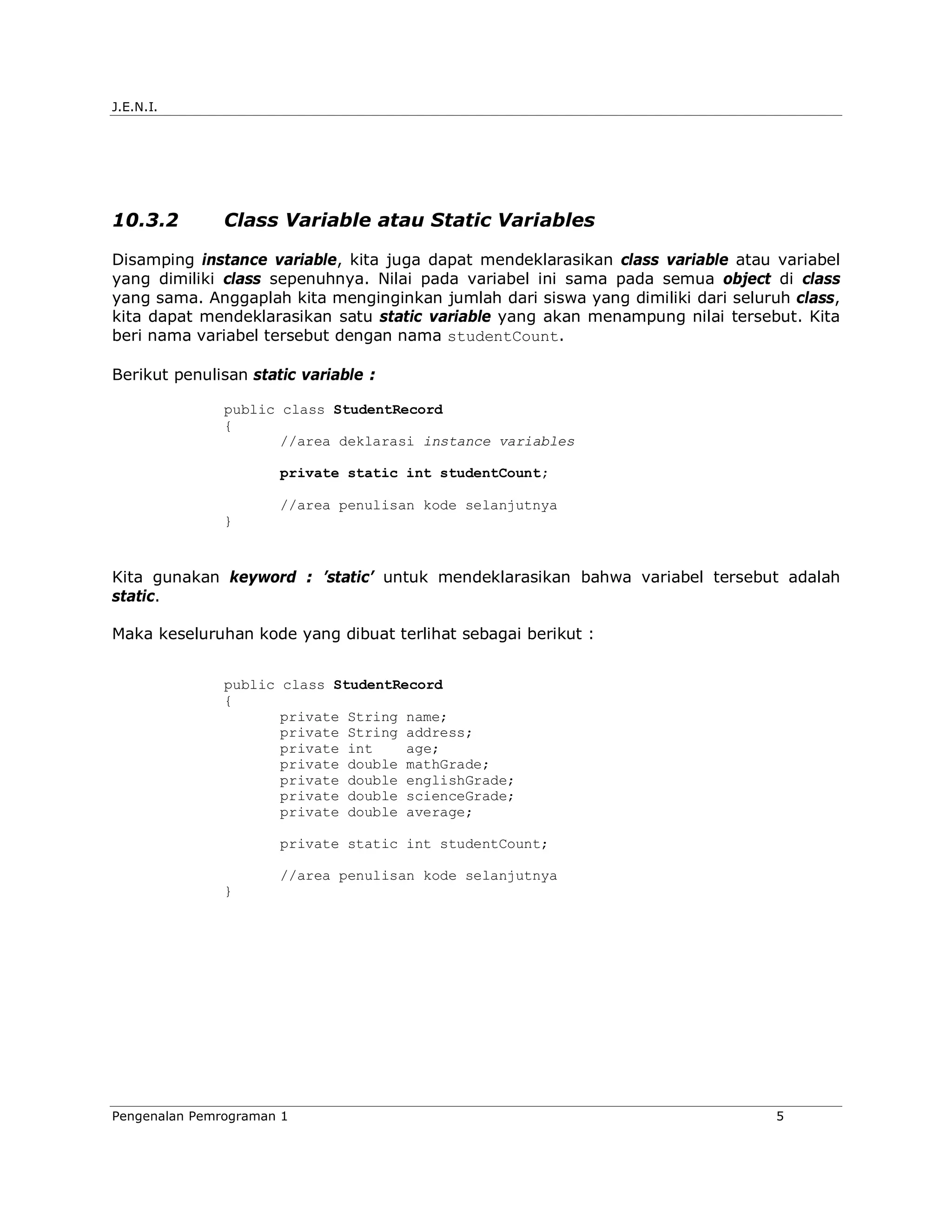 JENI-Intro1-Bab10-Membuat class sendiri.pdf