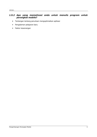 pengembangan aplikasi mobile | PDF