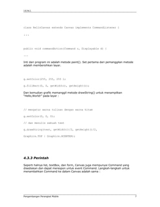 Jeni j2 me-bab04-low level user interface | PDF