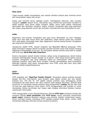 Jeni web programming-bab 1-pengenalan pemrograman web | PDF