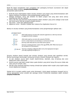 Jeni Web Programming Bab 2 Basic Servlets | PDF