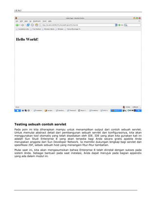 Jeni Web Programming Bab 2 Basic Servlets | PDF
