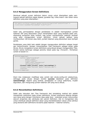 Jeni Web Programming Bab 8 Advanced Mvc | PDF