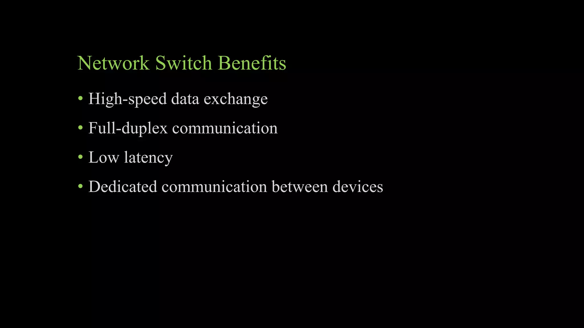 Network switch and switching Jenil patel semcom college | PPTX ...