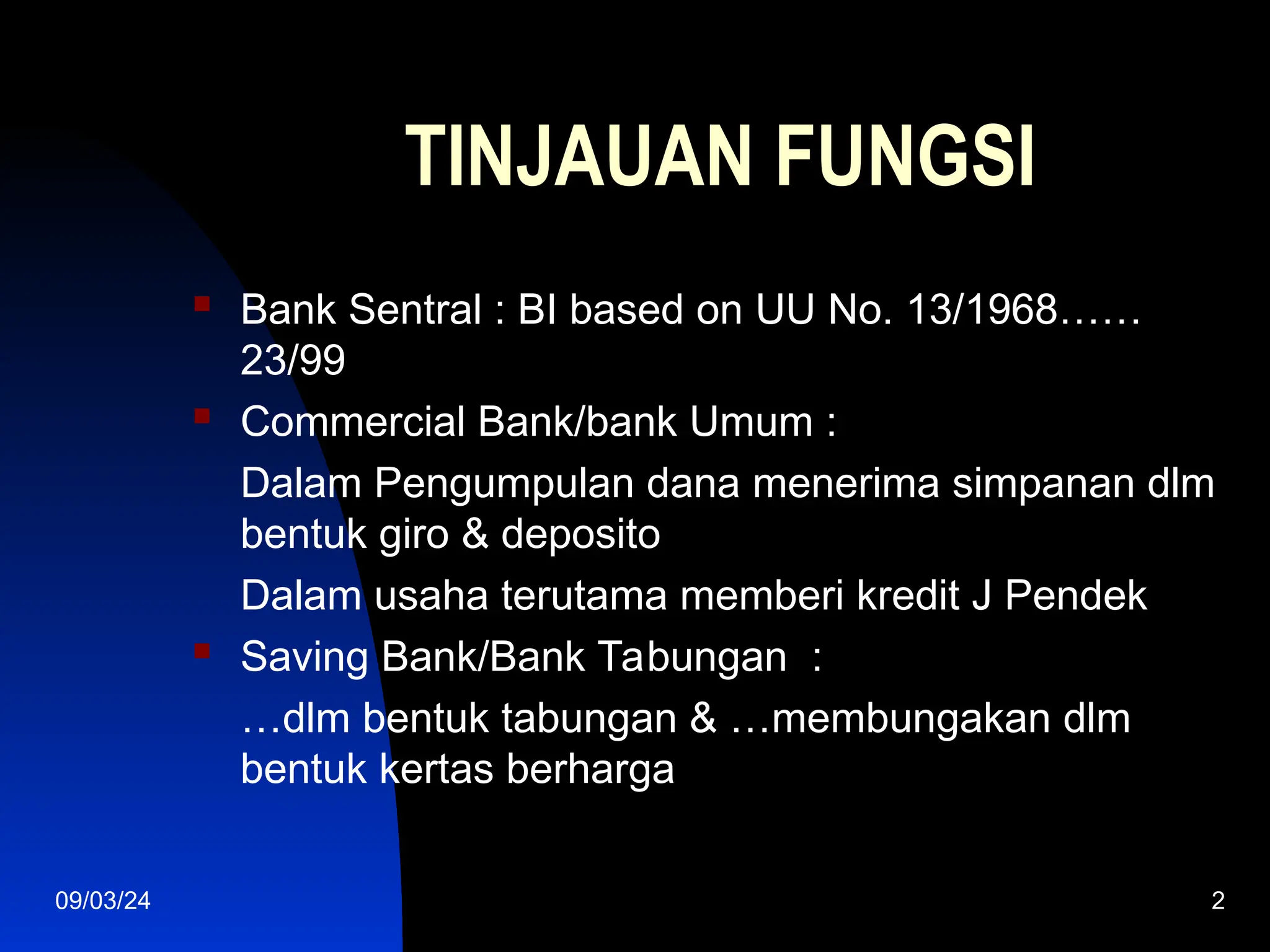 jenis-dan-macam-lembaga-perbankan-perbankan | PPT