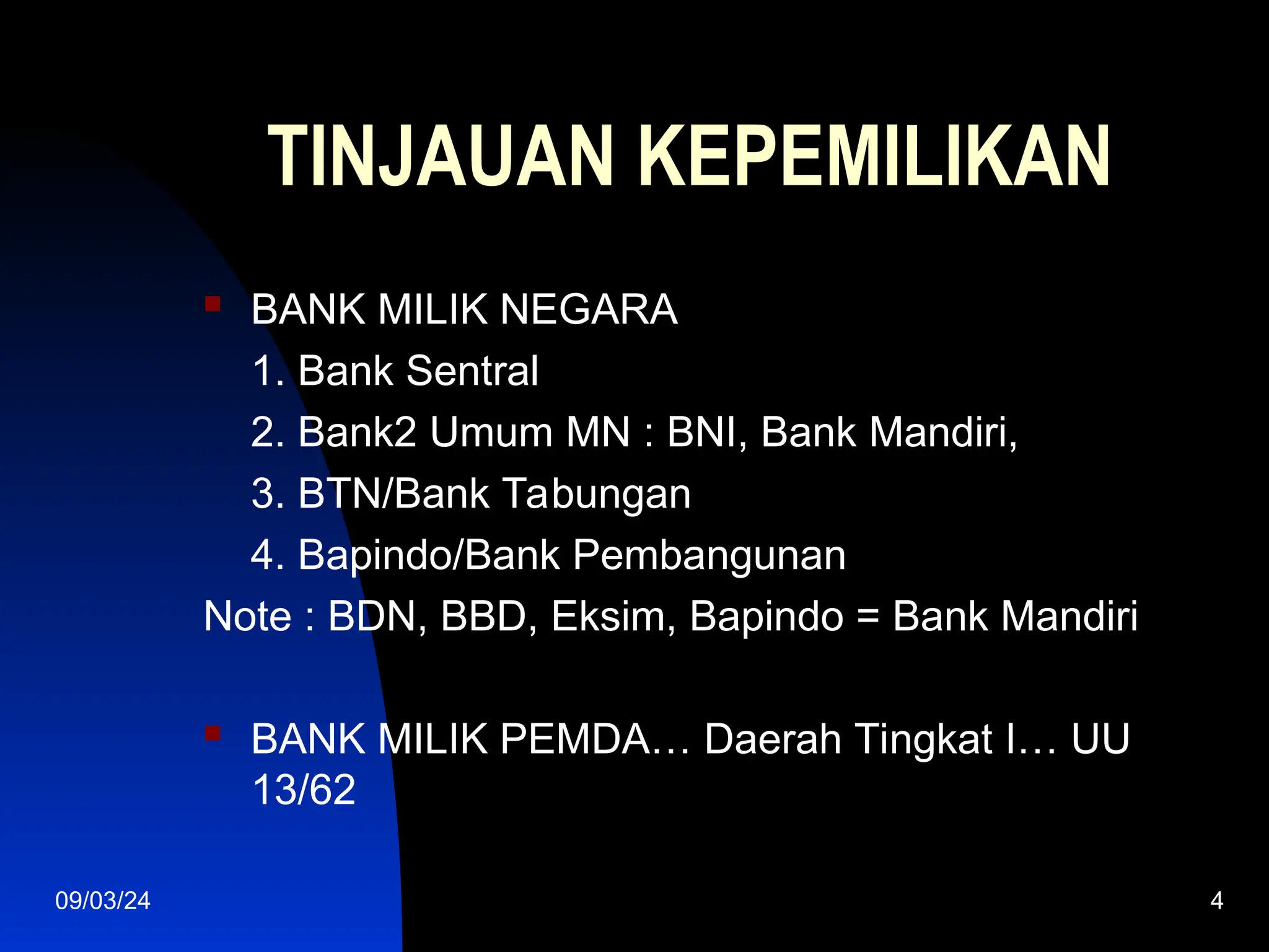 jenis-dan-macam-lembaga-perbankan-perbankan | PPT