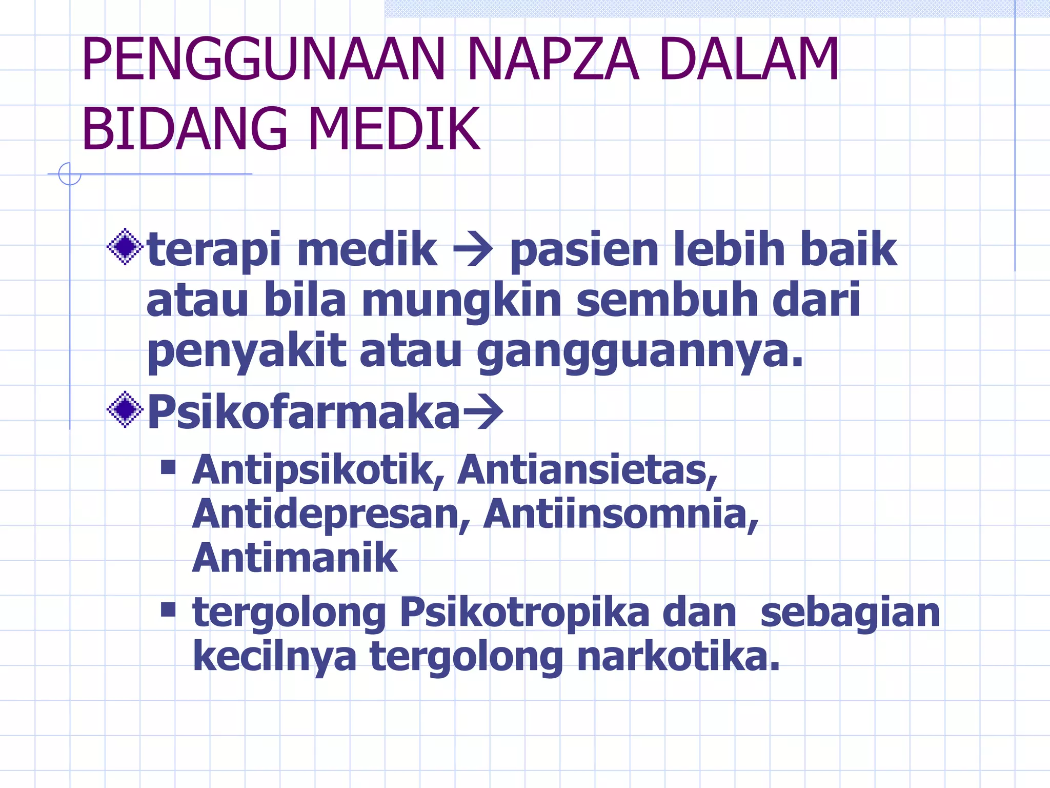 Jenis Jenis Napza | PPT