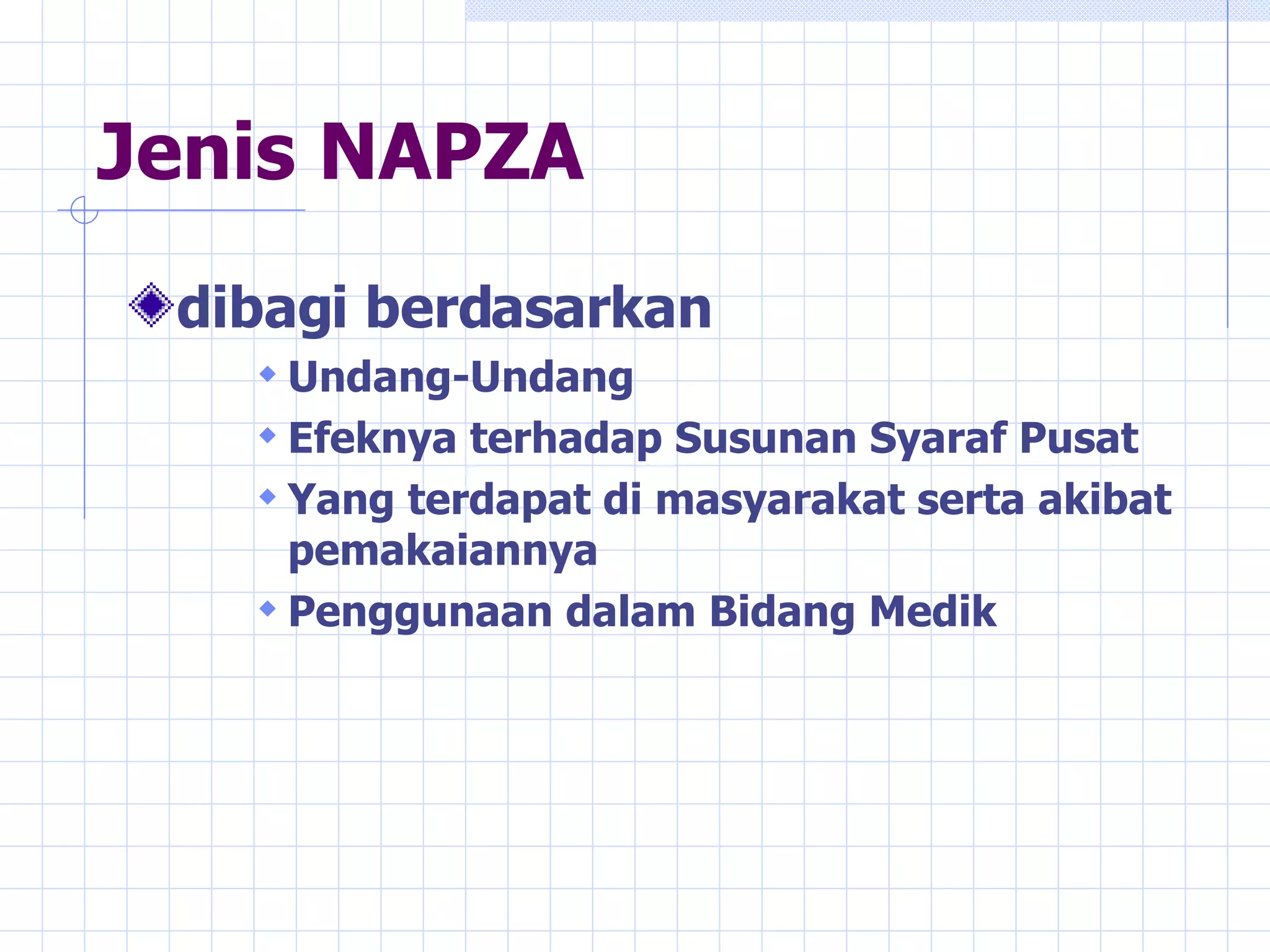 Jenis Jenis Napza | PPT