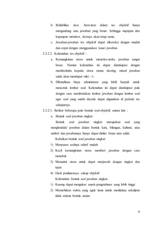 Jenis jenis-penilaian | DOCX