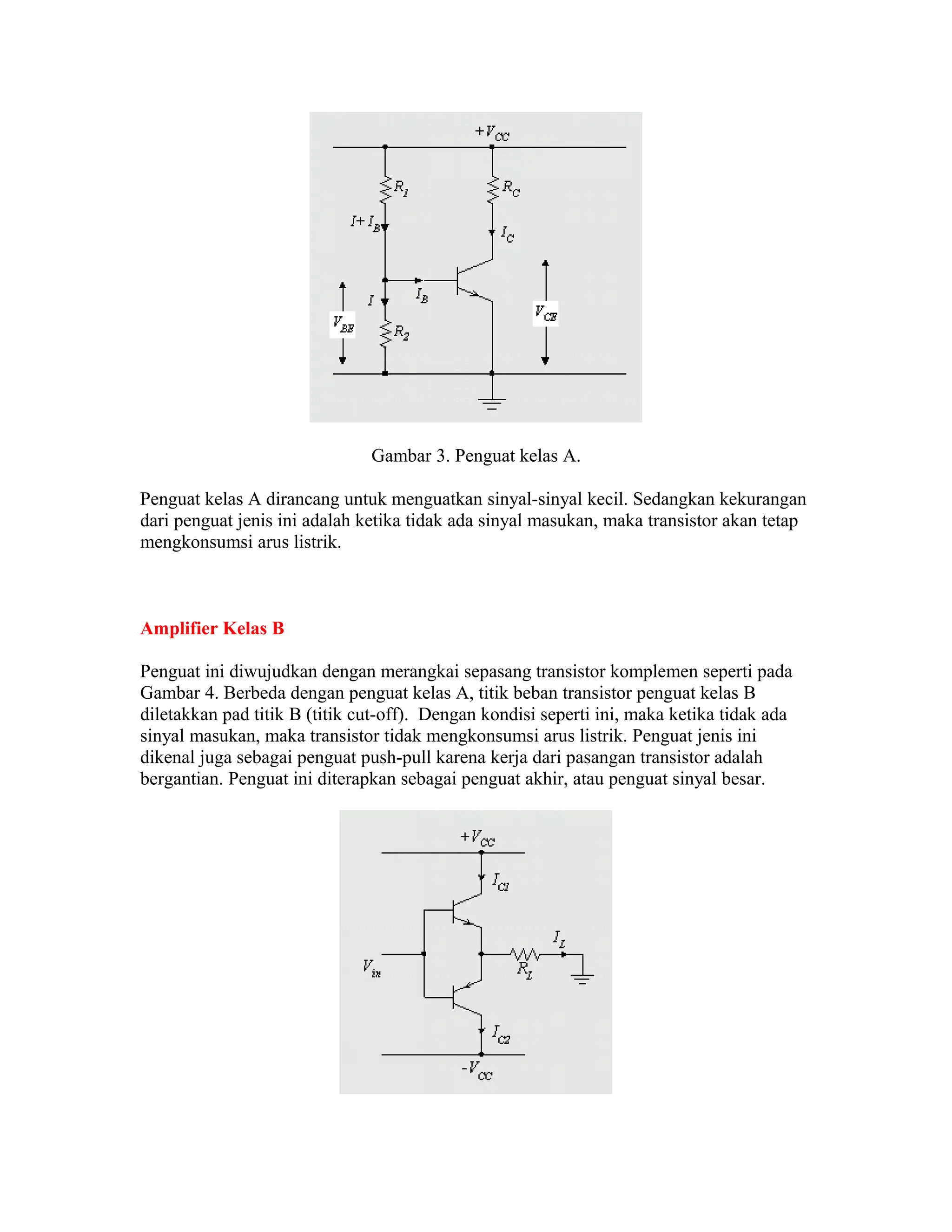 Jenis jenis amplifier | DOC