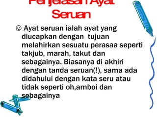 Jenis Jenis Ayat | PPT