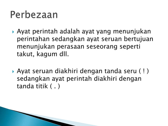 Jenis Jenis Ayat | PPTX