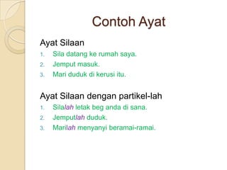 Jenis Jenis Ayat | PPTX