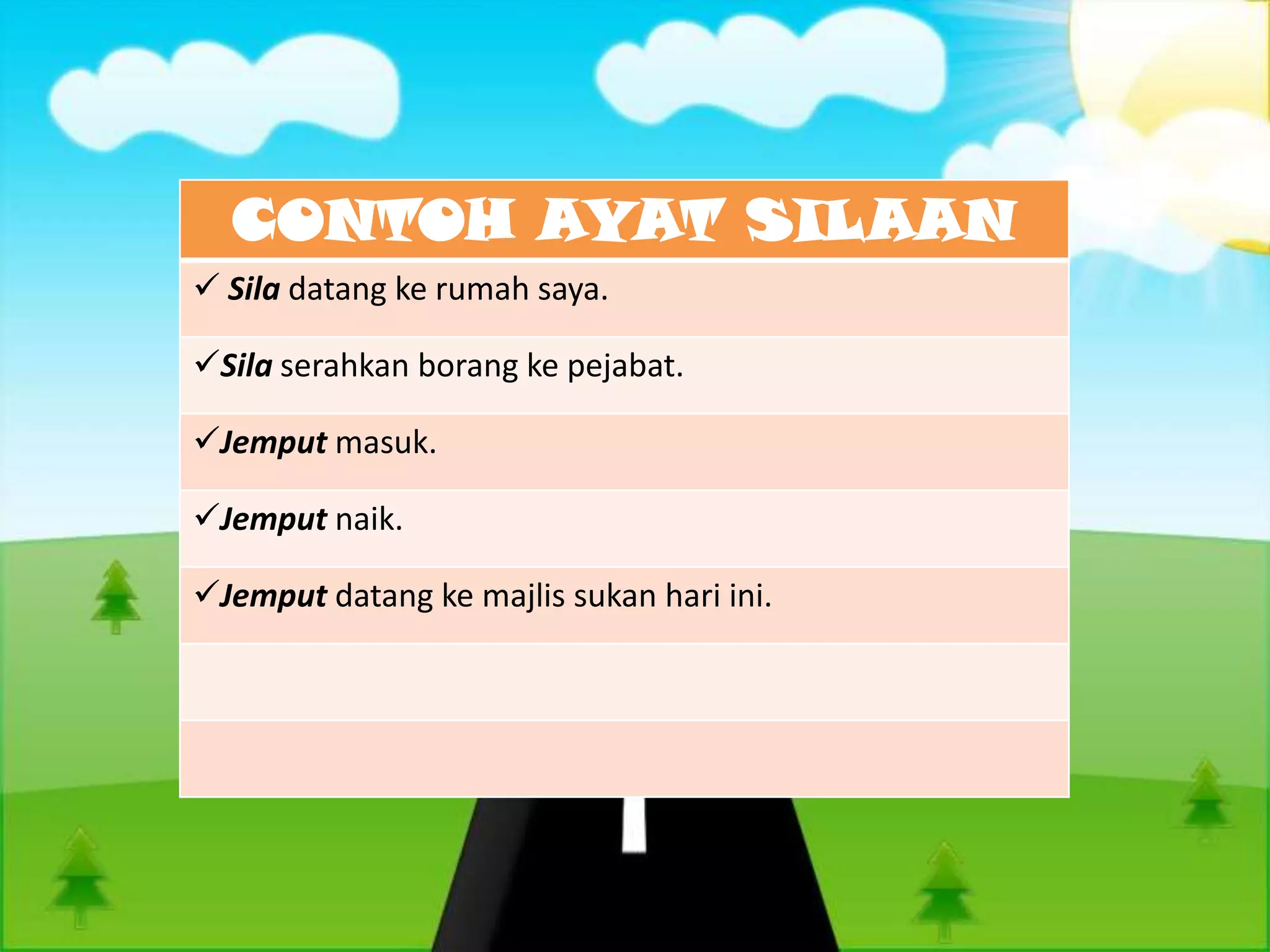 Jenis jenis ayat | PPTX