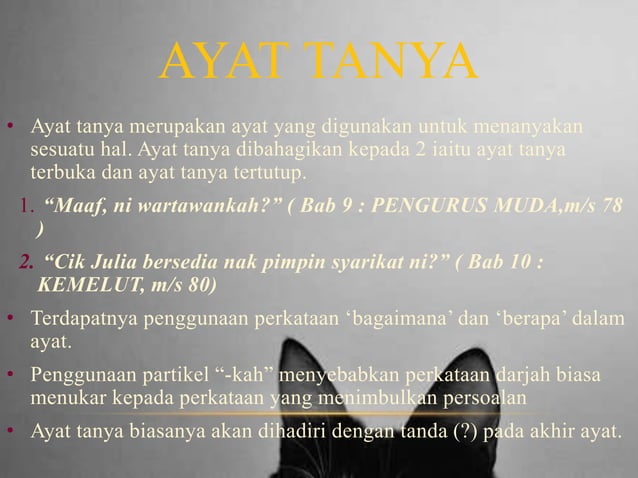 Contoh pembentangan kerja khusus BM KK penggal 3 | PPTX