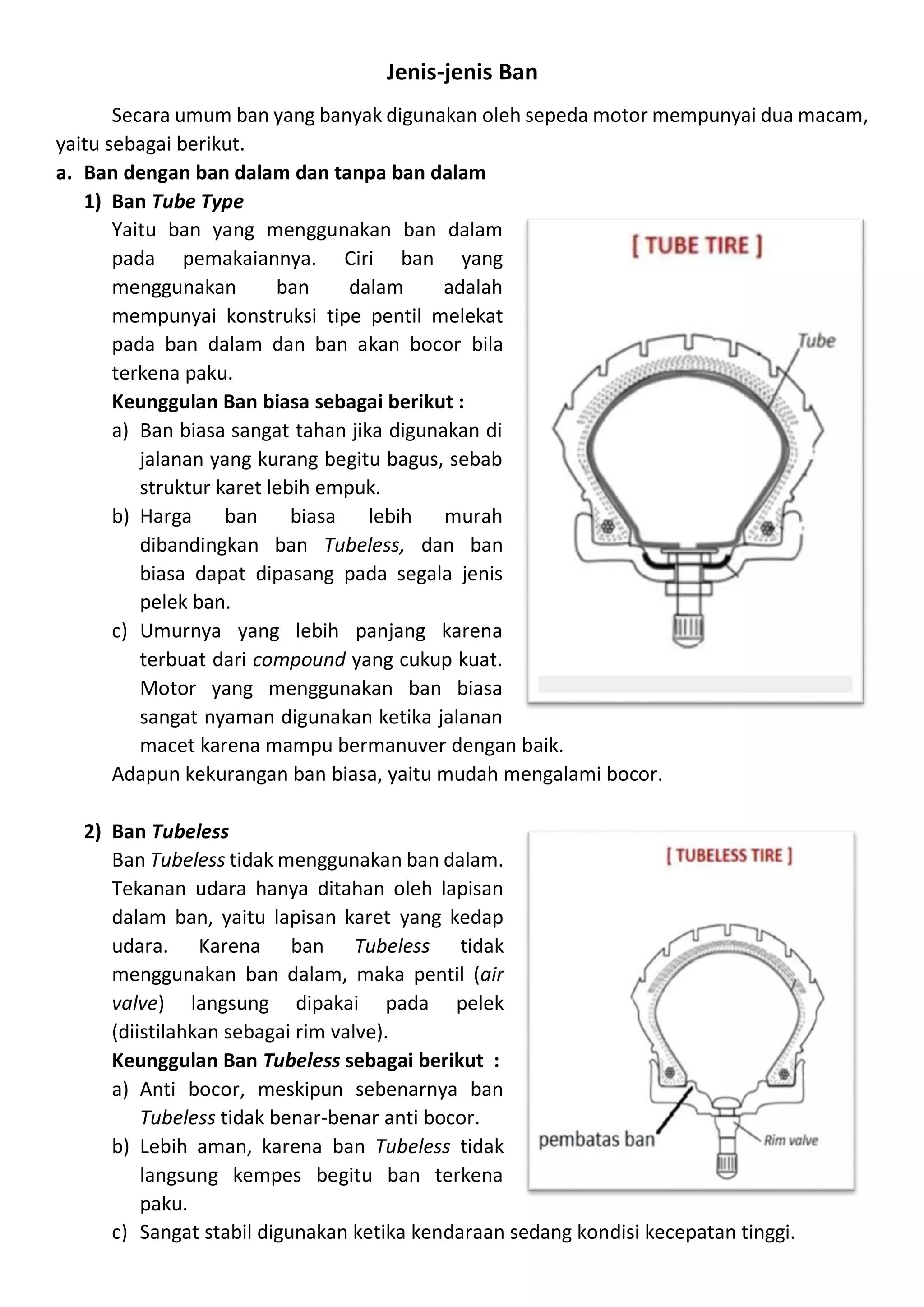 Jenis jenis ban | PDF