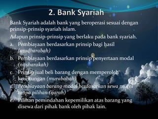 Jenis jenis bank | PPTX