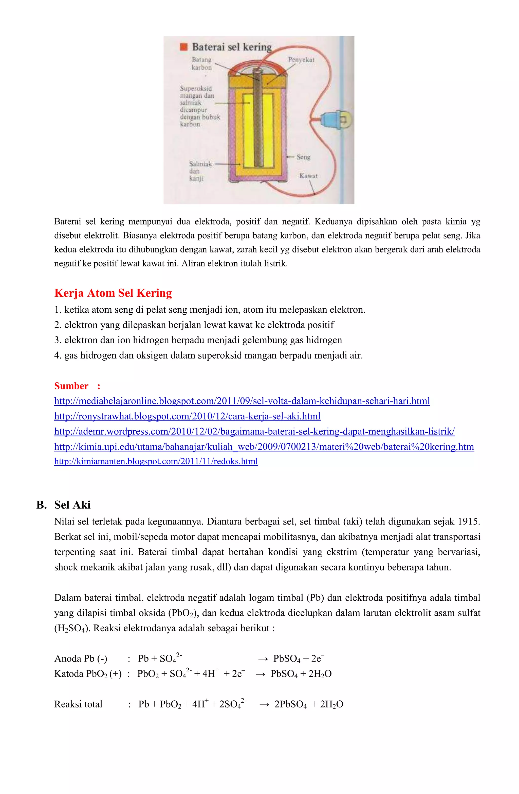 Jenis jenis baterai | DOCX