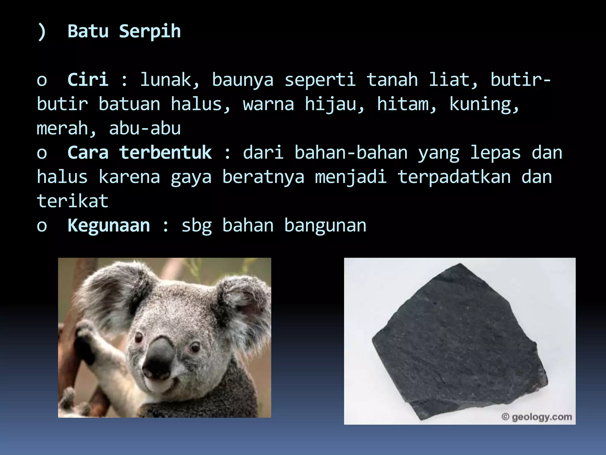 Jenis jenis batuan | PPTX