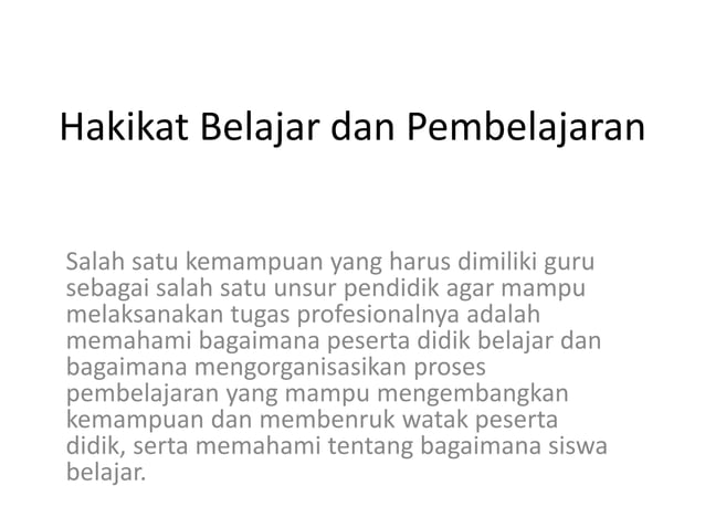 Jenis-Jenis Belajar dan Pembelajaran.ppt