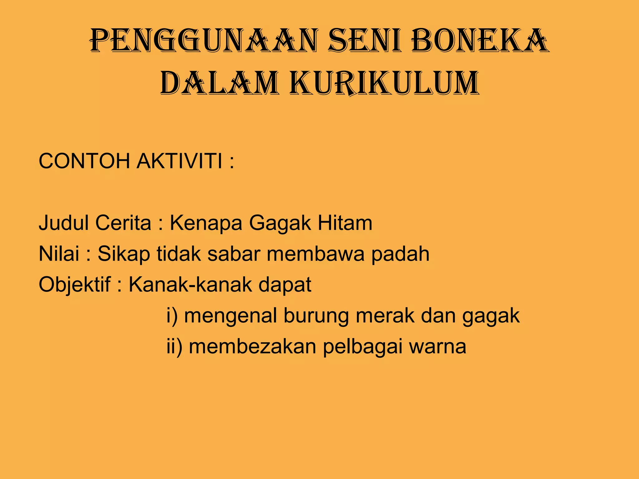 Jenis jenis boneka | PPT