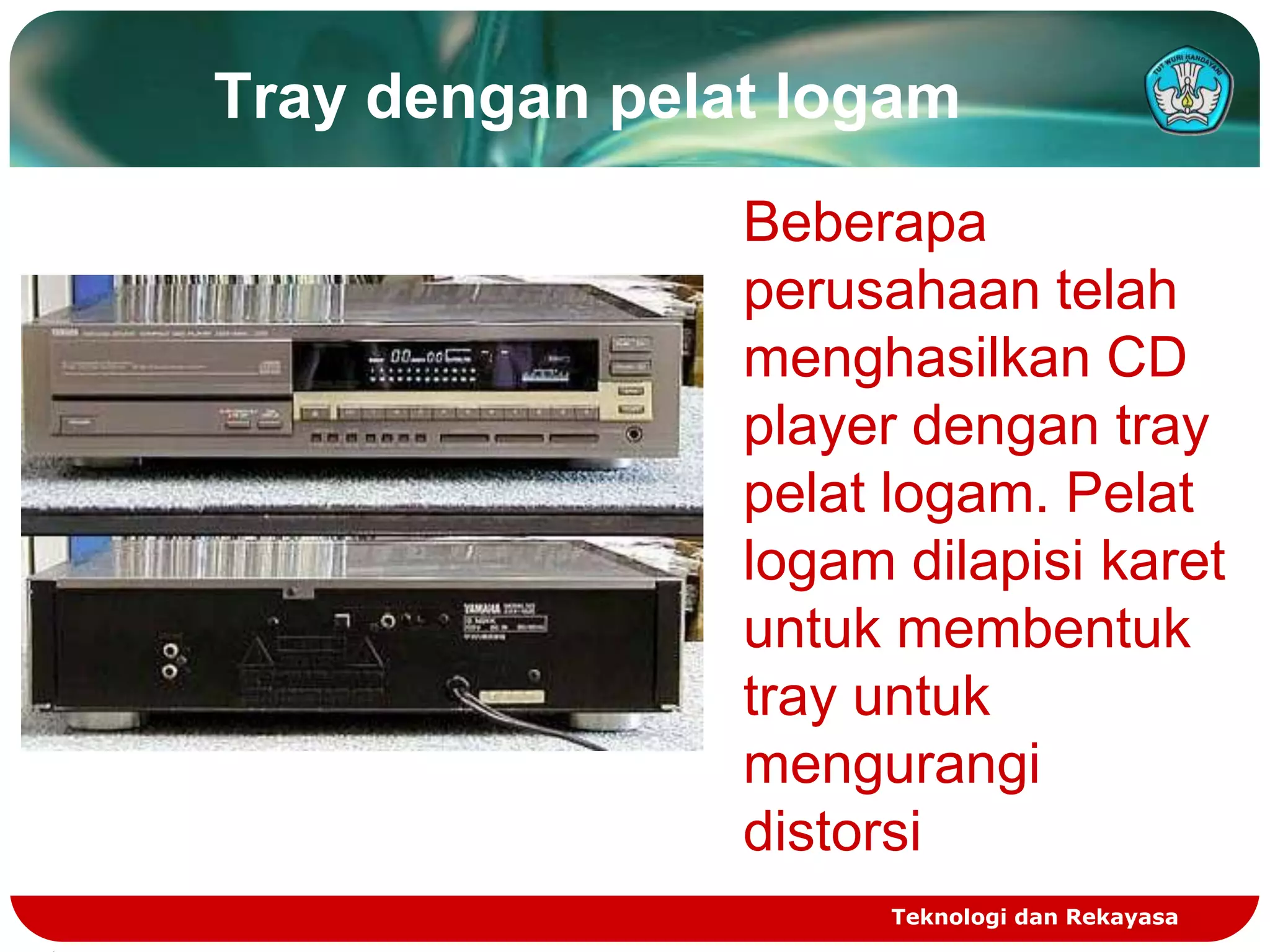 Jenis jenis cd player | PPTX