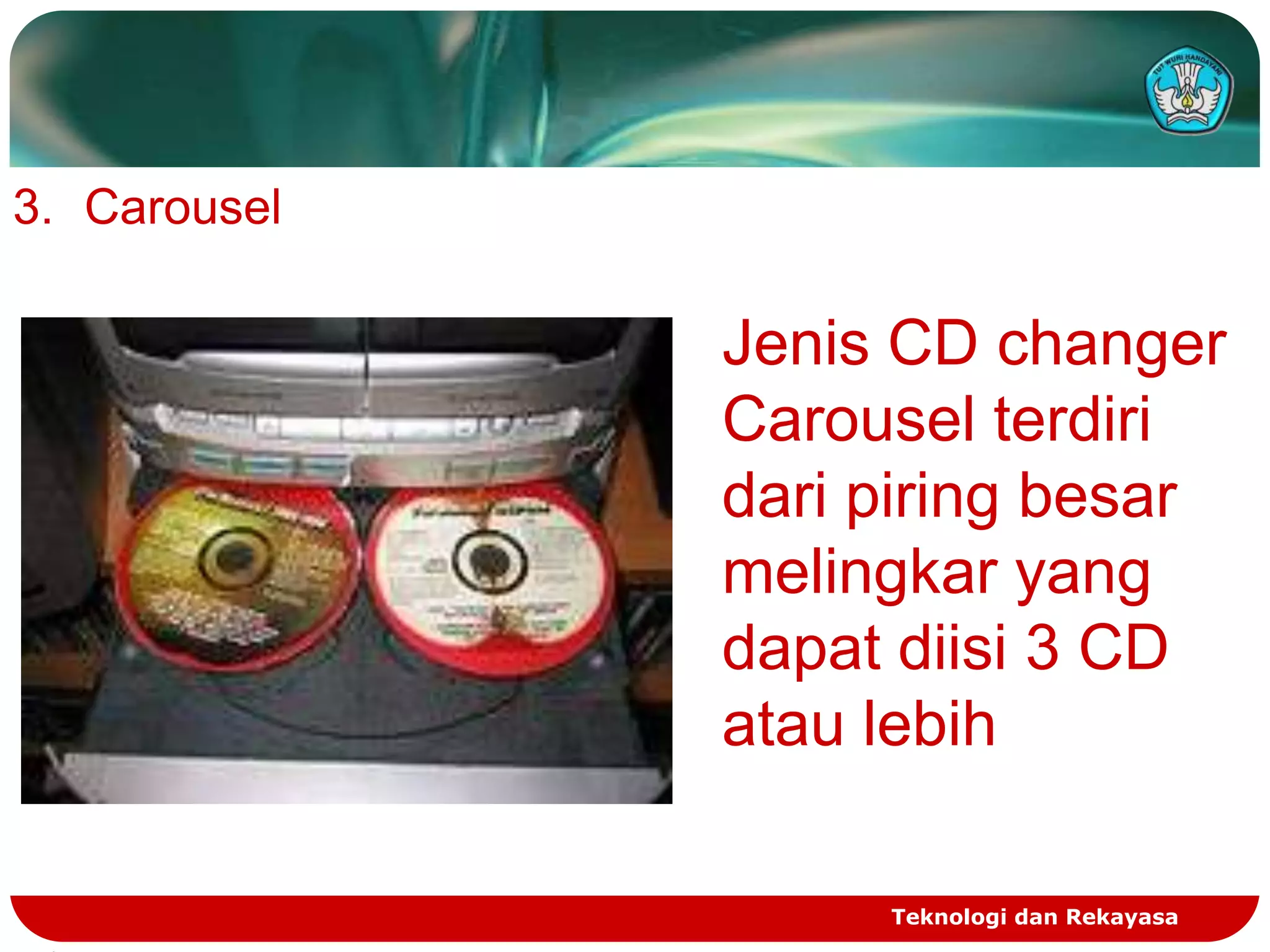 Jenis jenis cd player | PPTX