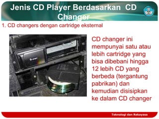 Jenis jenis cd player | PPTX