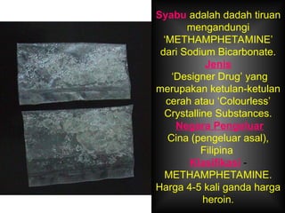 Jenis-jenis Dadah.ppt yang tak elok di gunakan | PPT