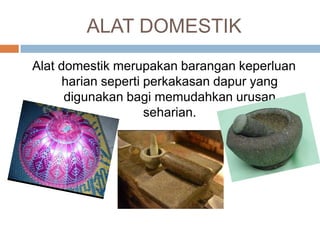 Jenis jenis dan fungsi kraf traditional | PPTX