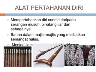 Jenis jenis dan fungsi kraf traditional | PPTX