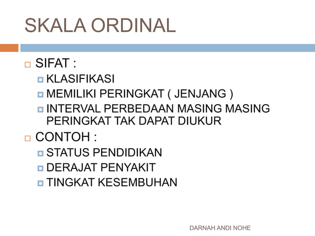 Jenis jenis data | PPT