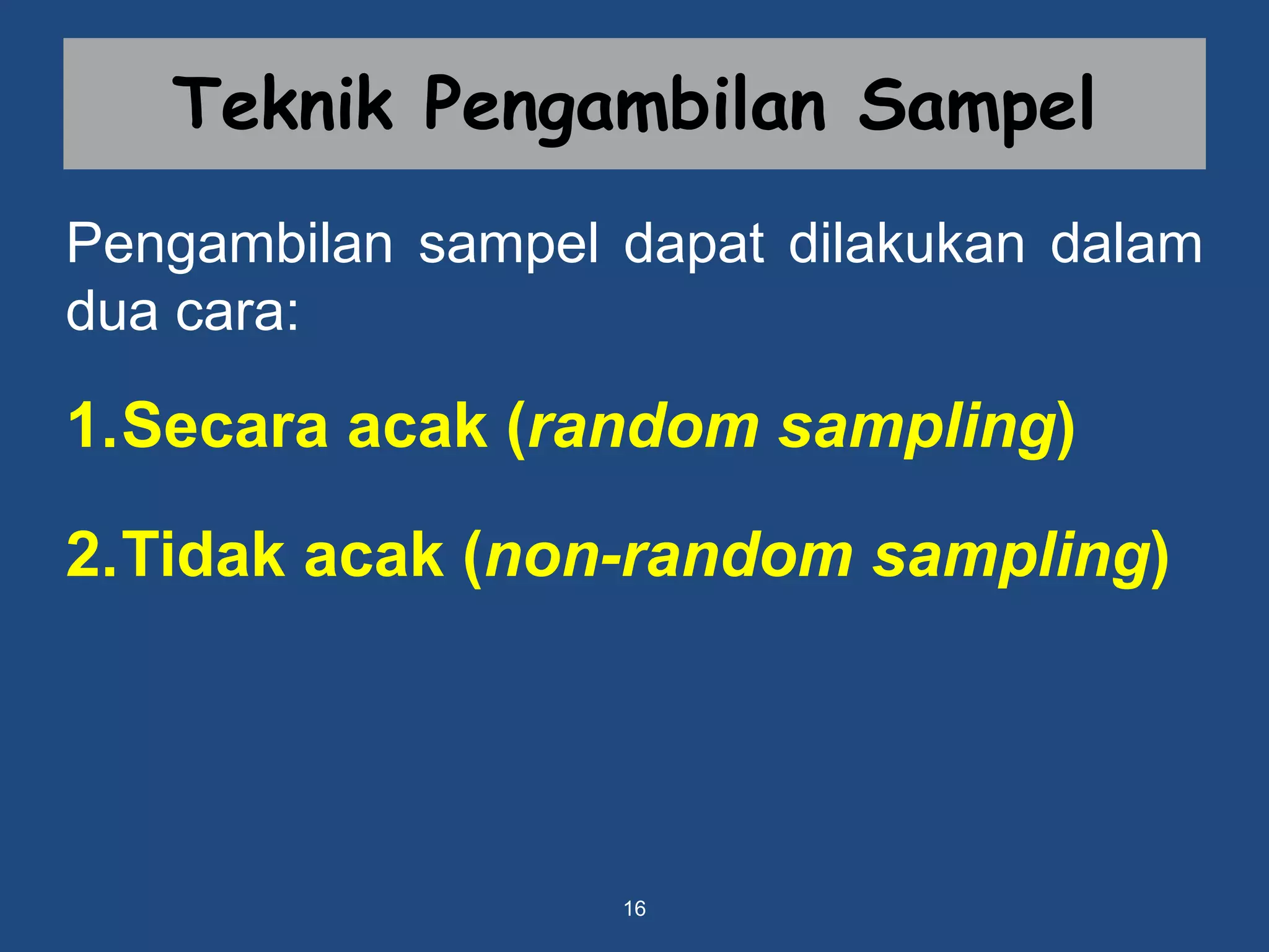Jenis jenis data dan teknik pengumpulan data | PPTX