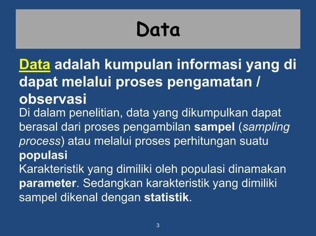 Jenis jenis data dan teknik pengumpulan data | PPTX