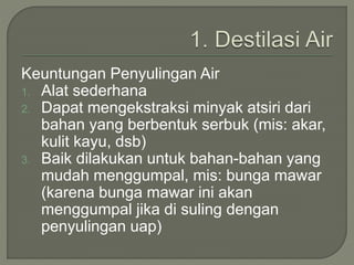Jenis jenis destilasi | PPT