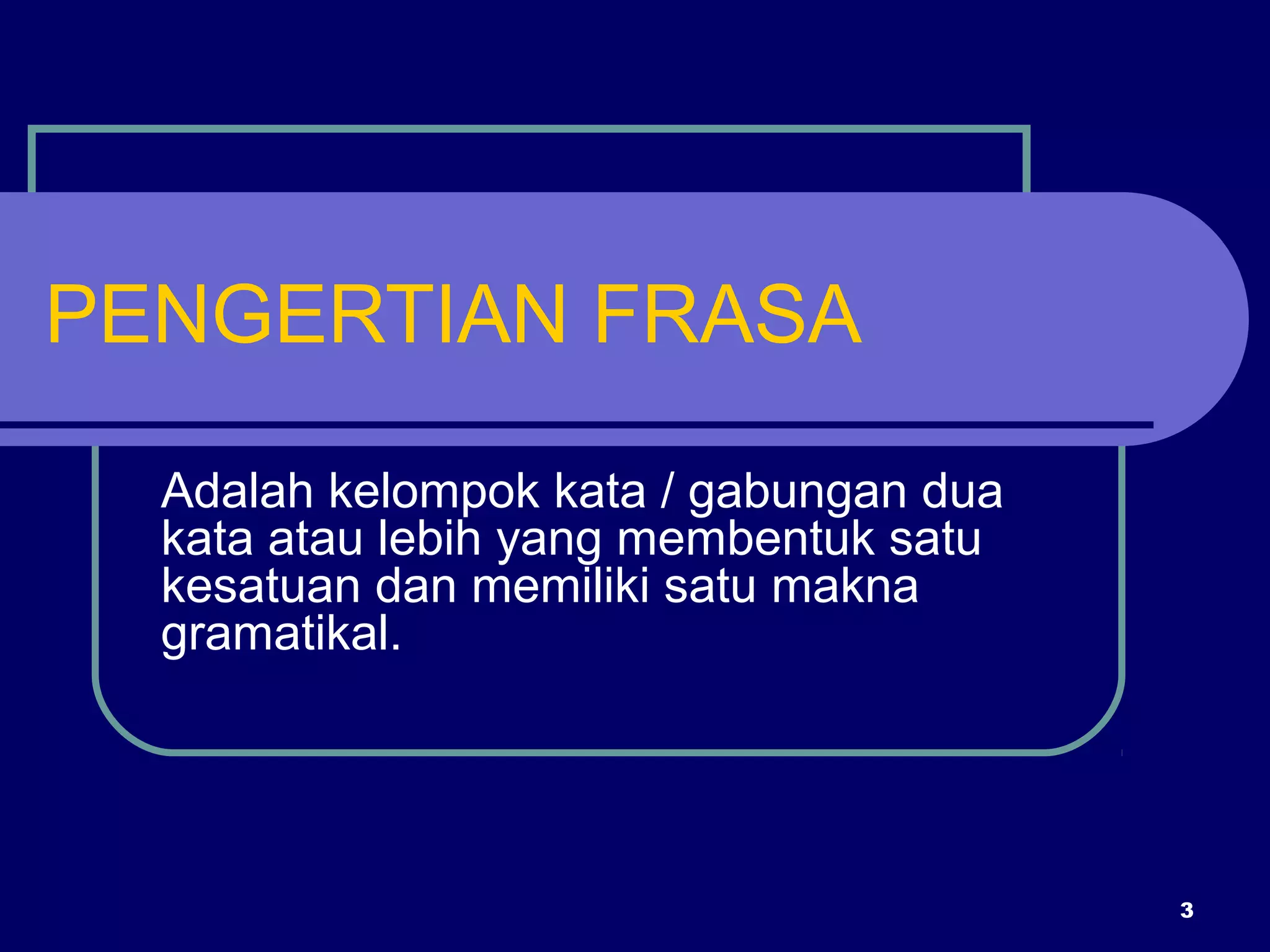 Jenis jenis frasa dalam bi revisi | PPT