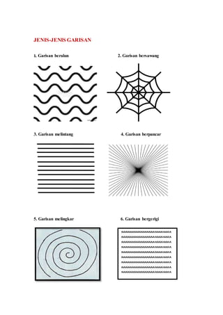 Jenis jenis garisan | PDF