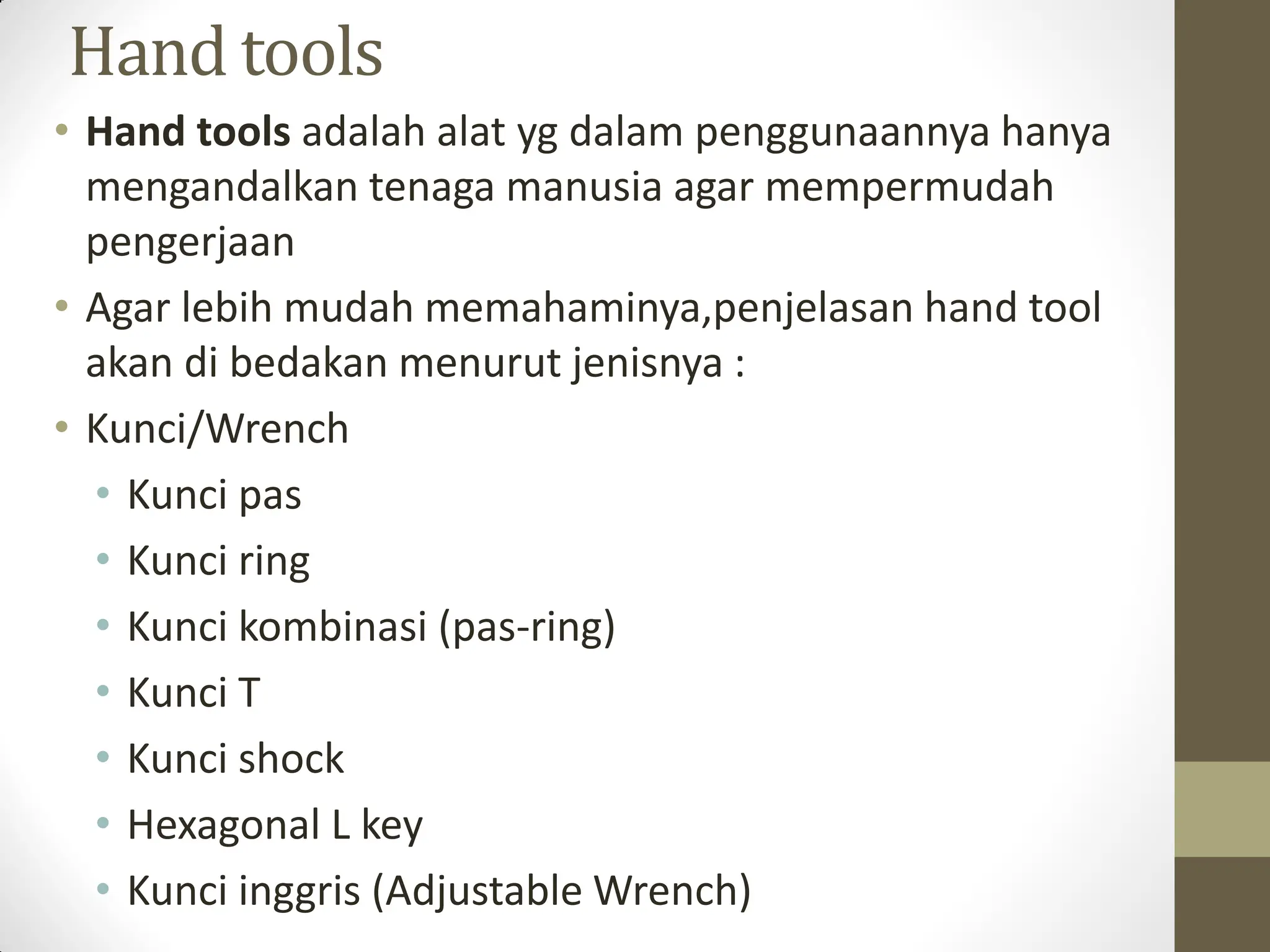 Jenis-Jenis hand tools.pdf11111111111111 | PPT