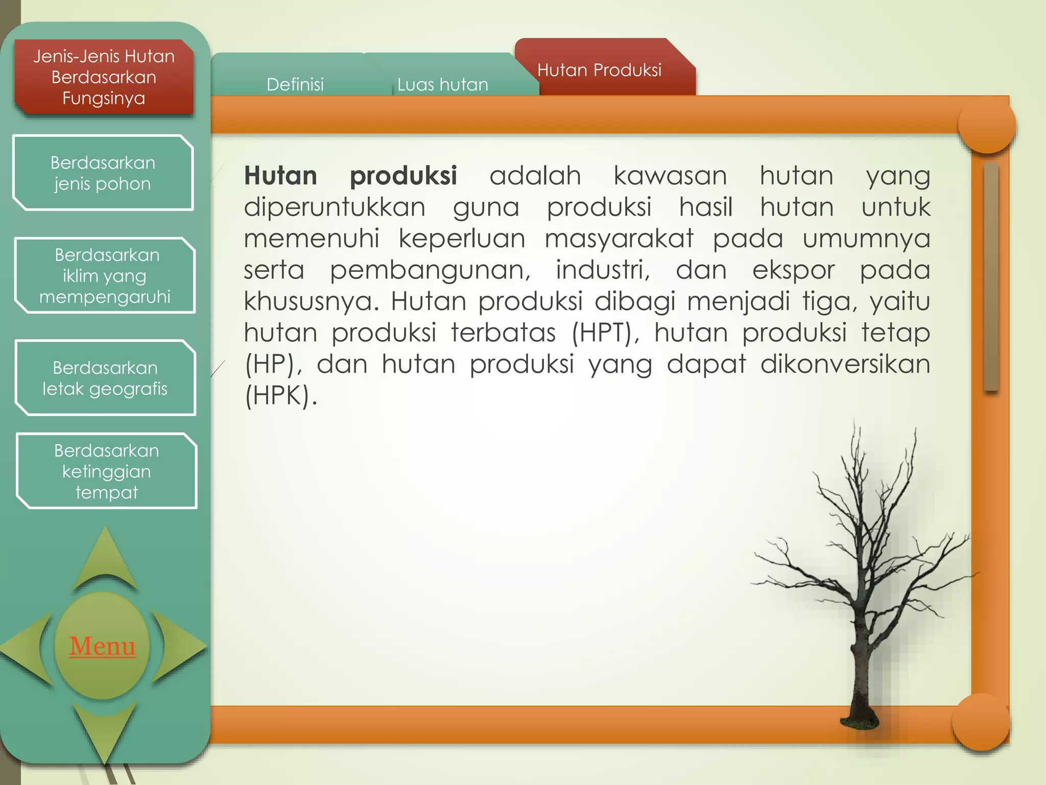 Jenis jenis hutan | PPTX