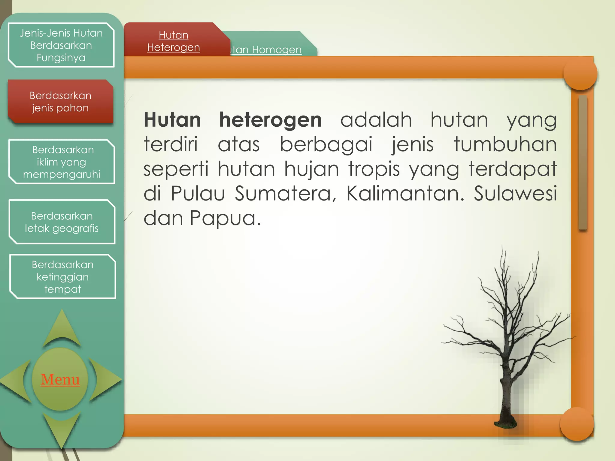 Jenis jenis hutan | PPTX