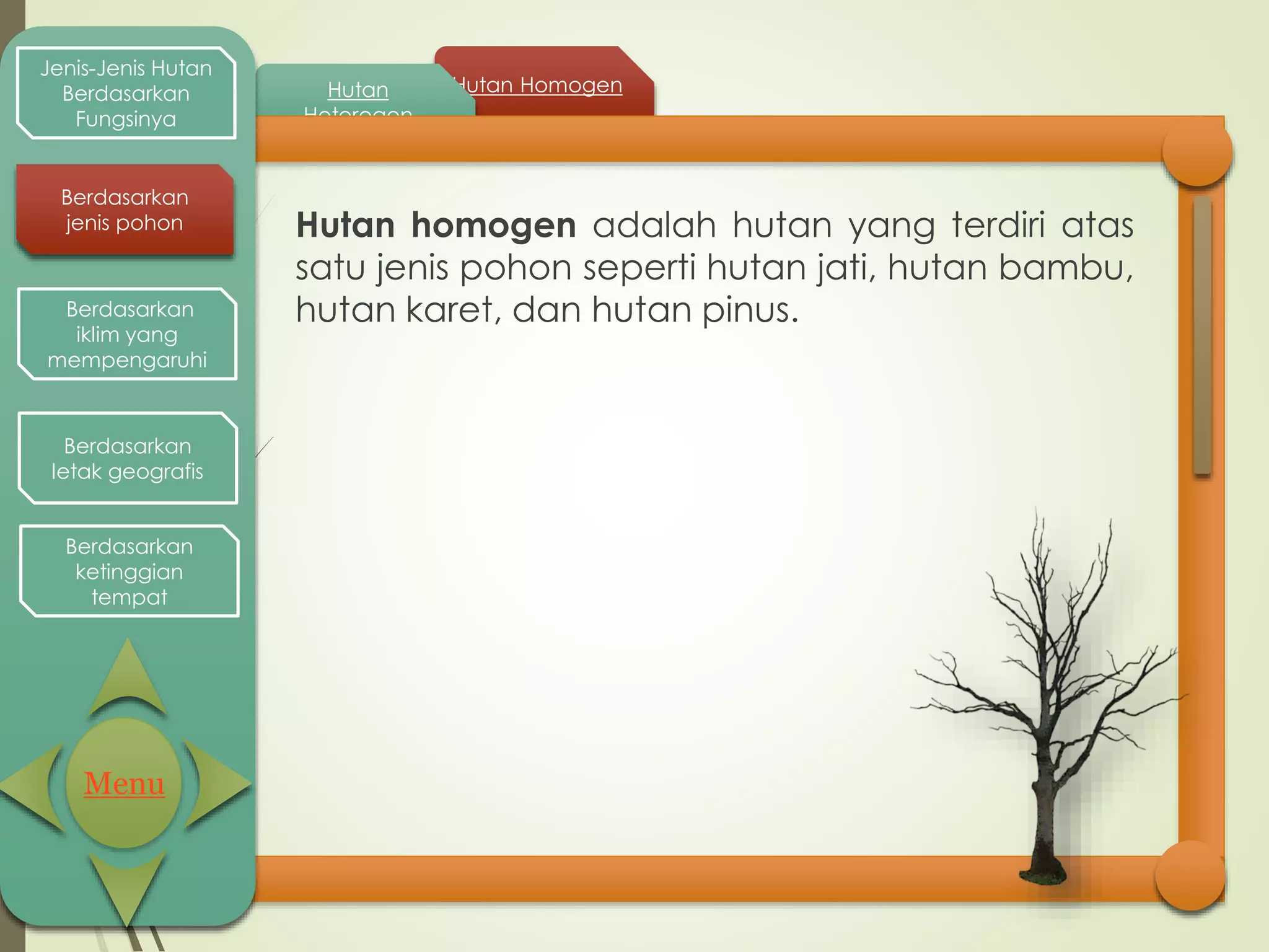 Jenis jenis hutan | PPTX