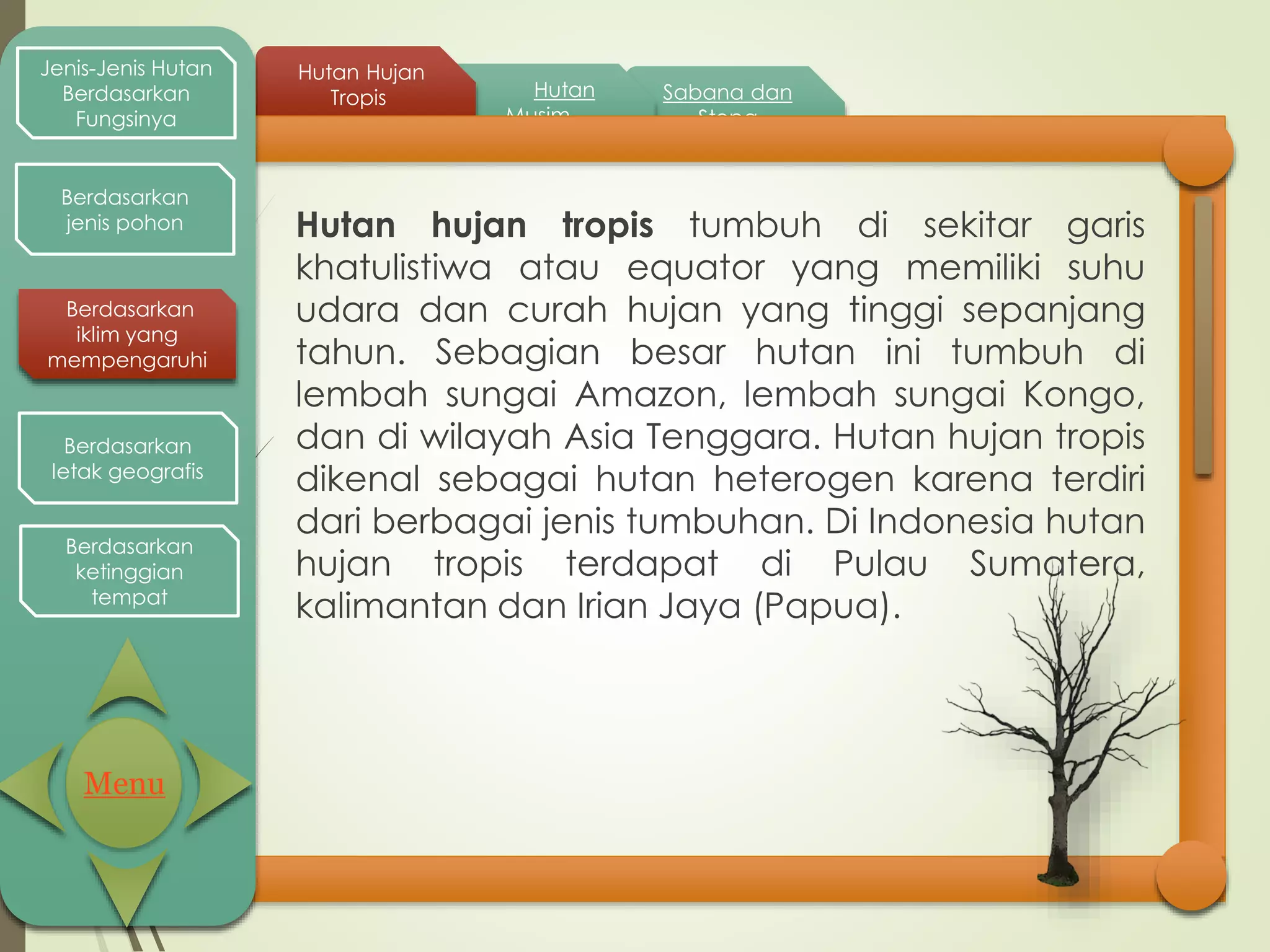 Jenis jenis hutan | PPTX